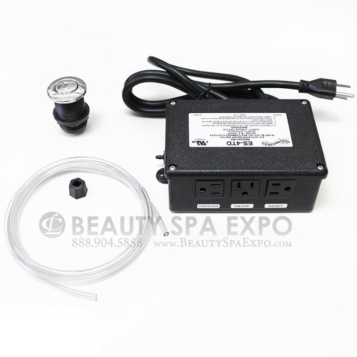Gs4000 - T Control Box Kit With Timer | Pedicure Spa Parts | Beauty Spa ...
